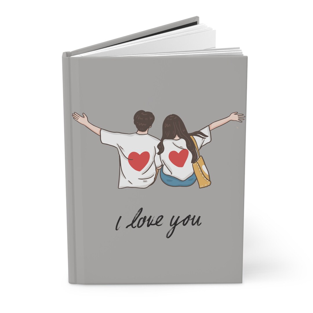 Valentine's Stationery, Romantic Couple Notebook, Anniversary Gift, I ...