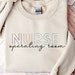 Personalized Operating Room Nurse Pride Crewneck Sweatshirt, Registered ...
