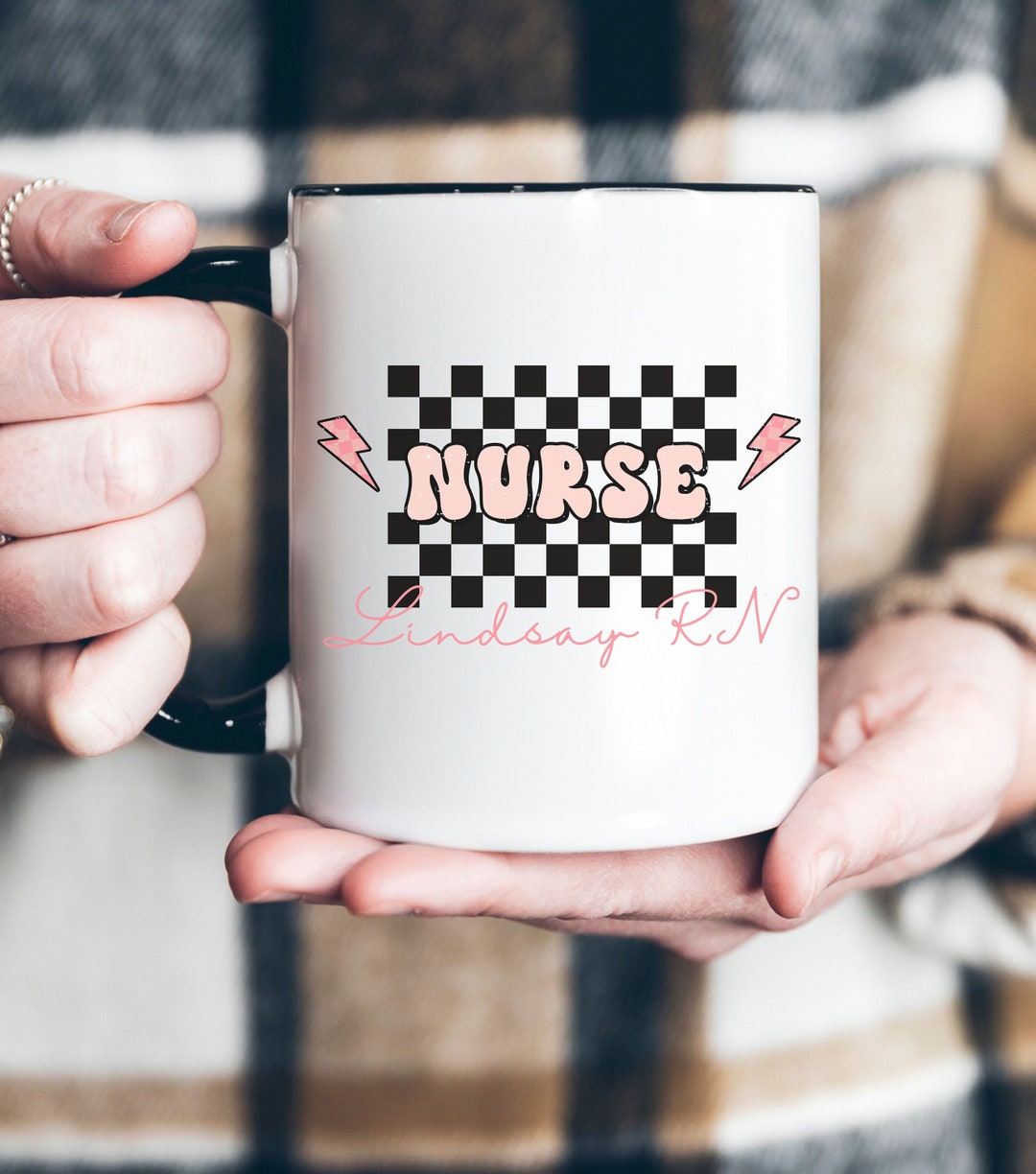Custom Nurse Mug, Personalized Nurse Coffee Mug, Custom RN Gifts, Nurse ...