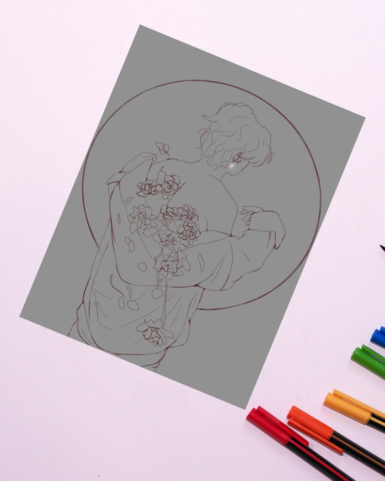 Soul Printable Coloring Page - Etsy