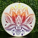 Lotus Flower, Stamped Cross Stitch Pattern, Suitable for Beginners ...