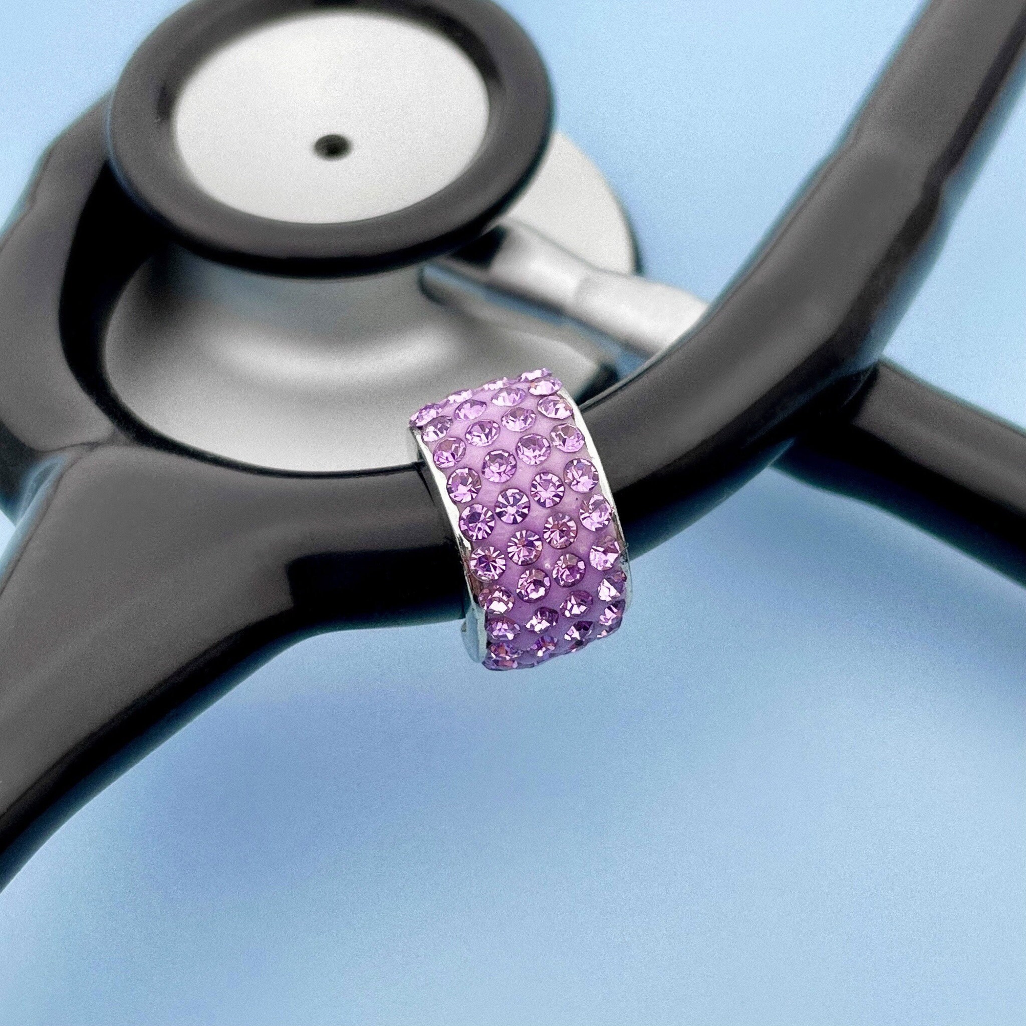 Bedazzled Stethoscope Charm - Etsy