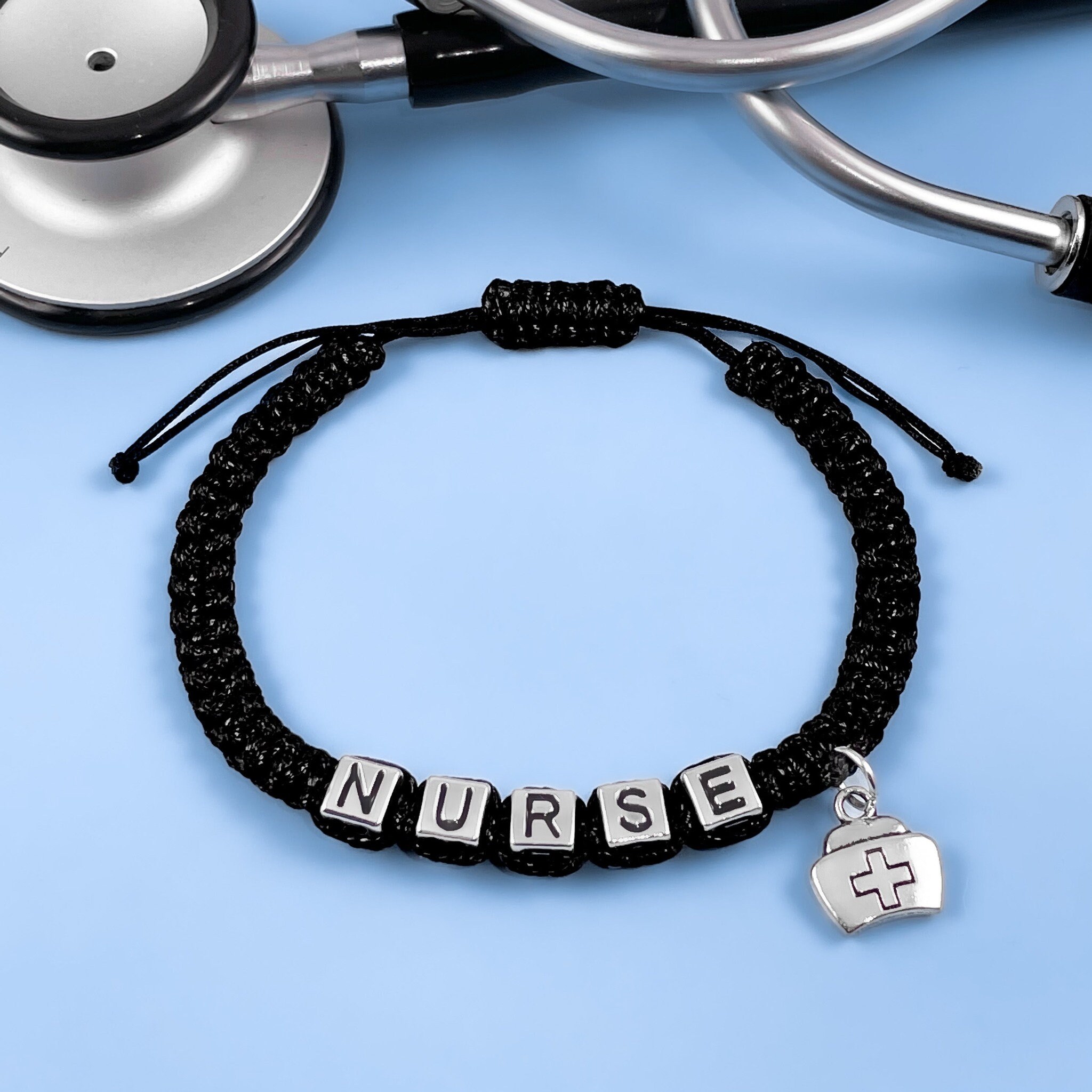Nurse Bracelet, Medical Professional Gift, Healthcare Worker Jewelry - Etsy