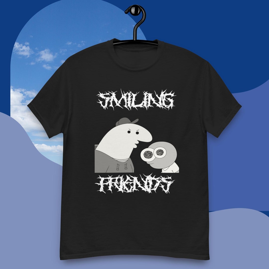 Smiling Friends Charlie and Pim Metal Punk Rock Band Parody Unisex ...