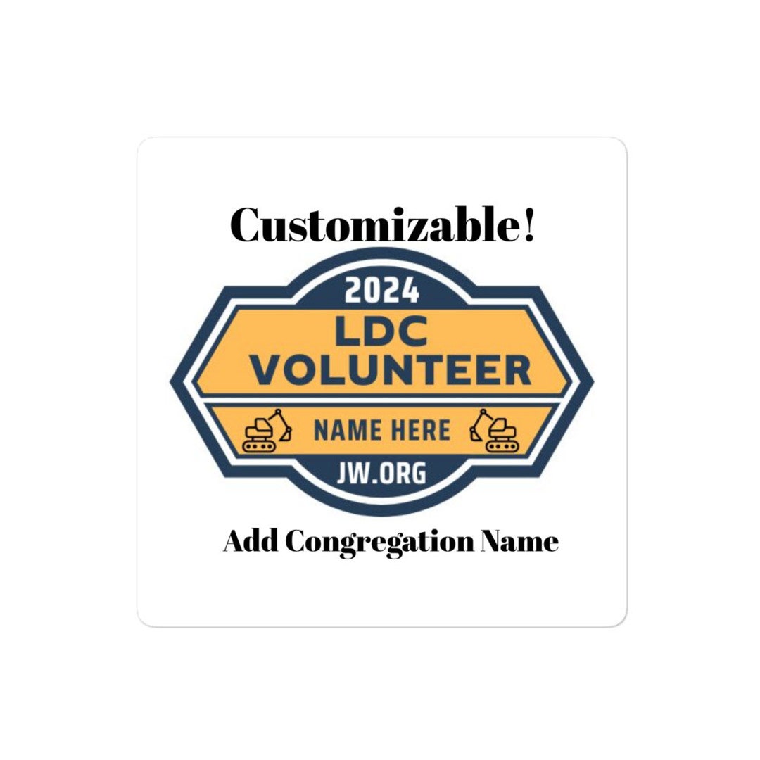 LDC Customizable Sticker - Etsy