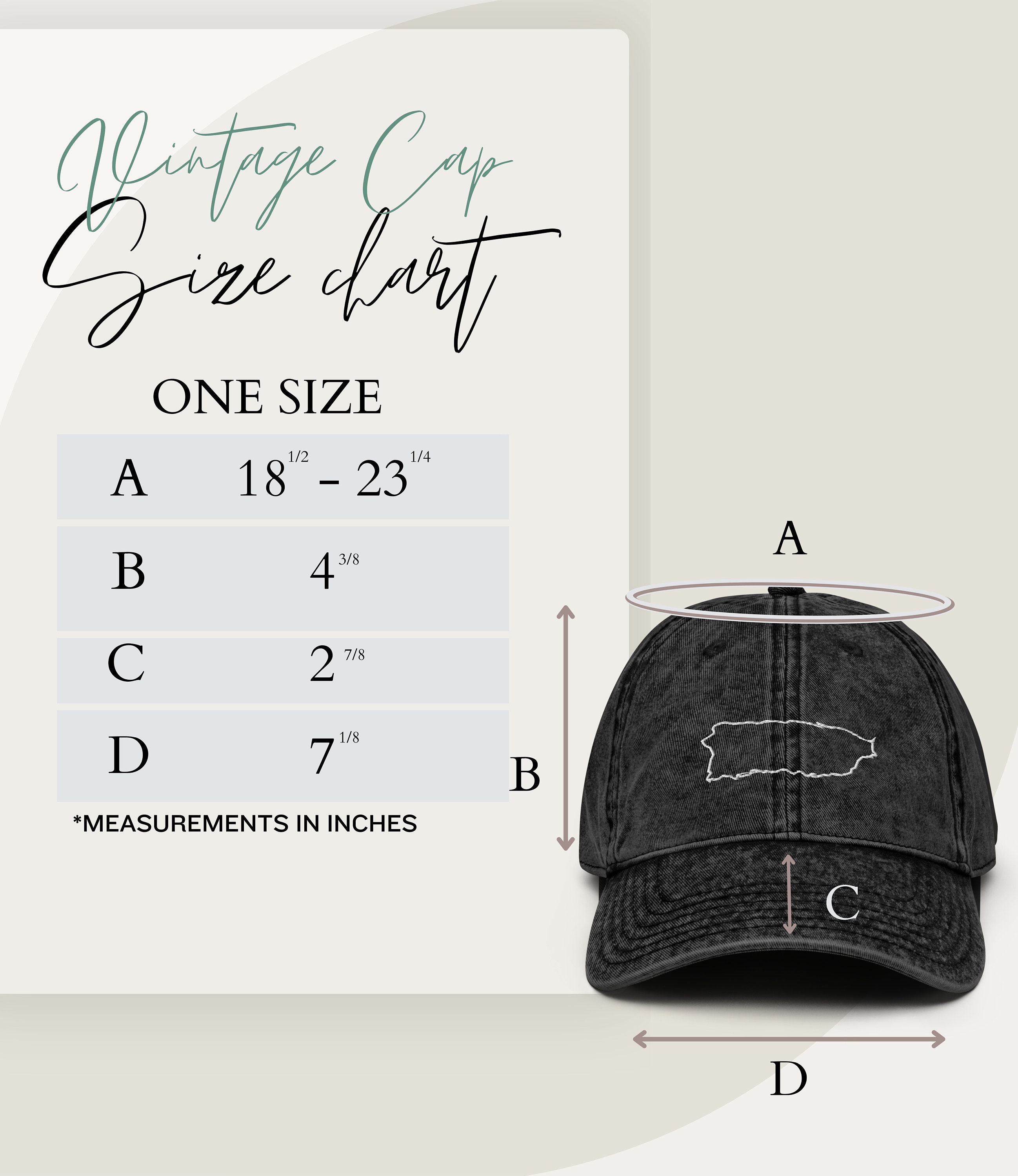 Vintage Embroidered Puerto Rico Map Unisex Cap, Gift for Homesick Proud ...