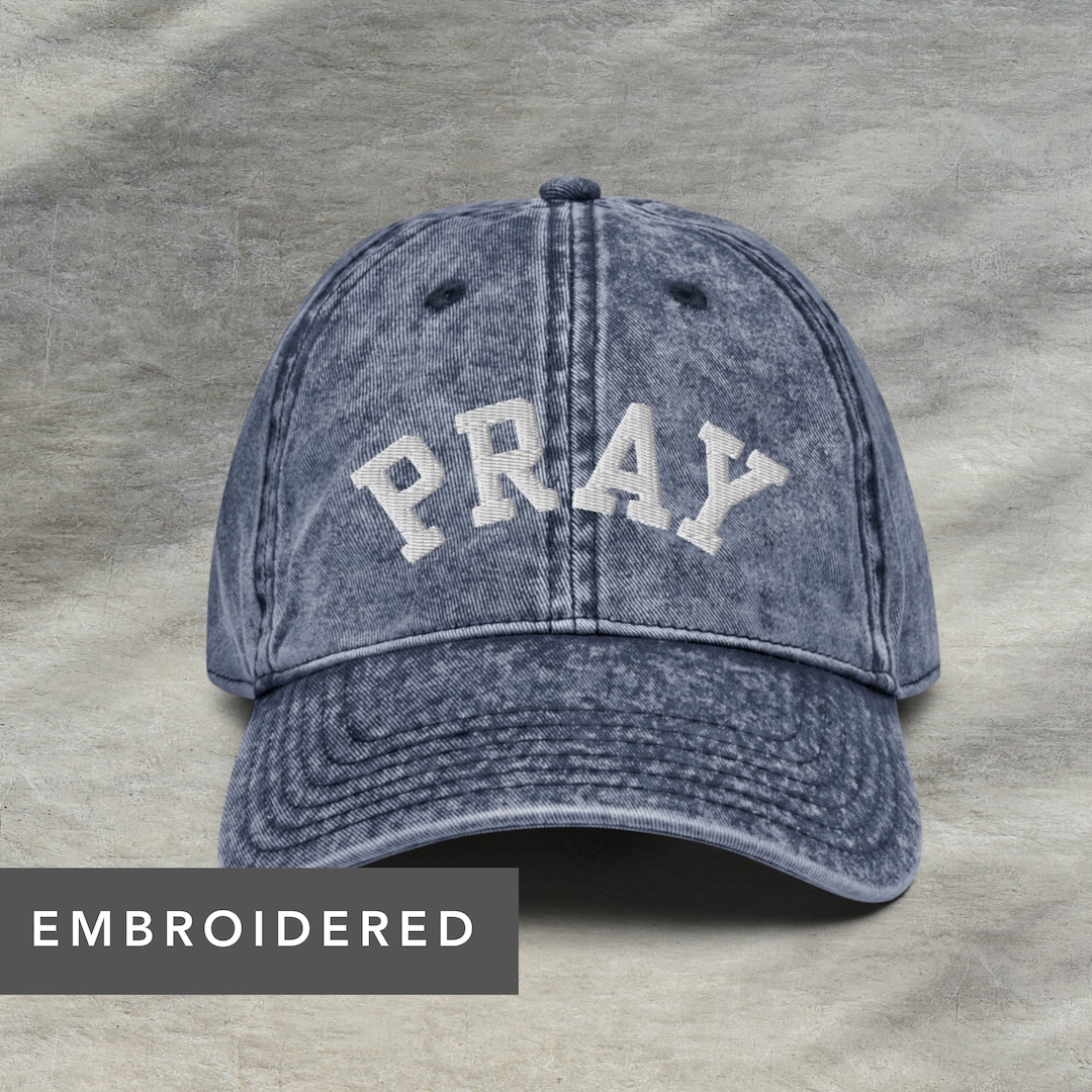 Embroided Puff Vintage Prayer Cap, Armor of God, Prayer Warrior ...