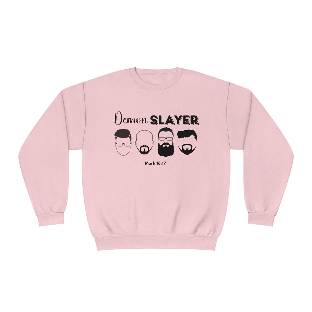 Demon Slayer Sweatshirt Bible Verse Crew Neck - Etsy