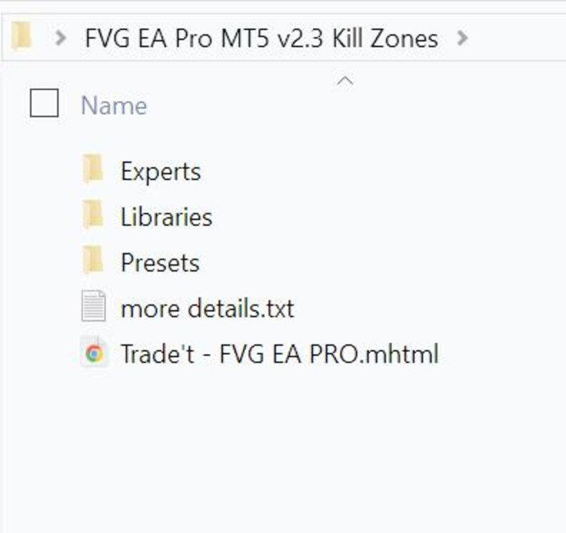 FVG EA Pro MT5 V2.3 Kill Zones - Etsy