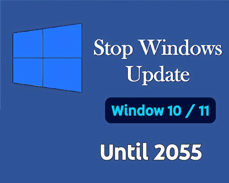 Stop Windows Update Window 10 or 11 Until 2055 - Etsy