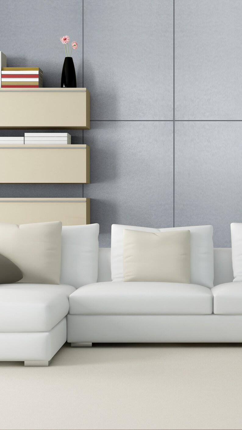 Grey Cut Stone Soft Stone Panels 3D PVC Wall Decoration for Home Decor ...