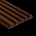 Mahogany 5grid Slat Cladding, Home and Commercial Exteriors, Composite ...