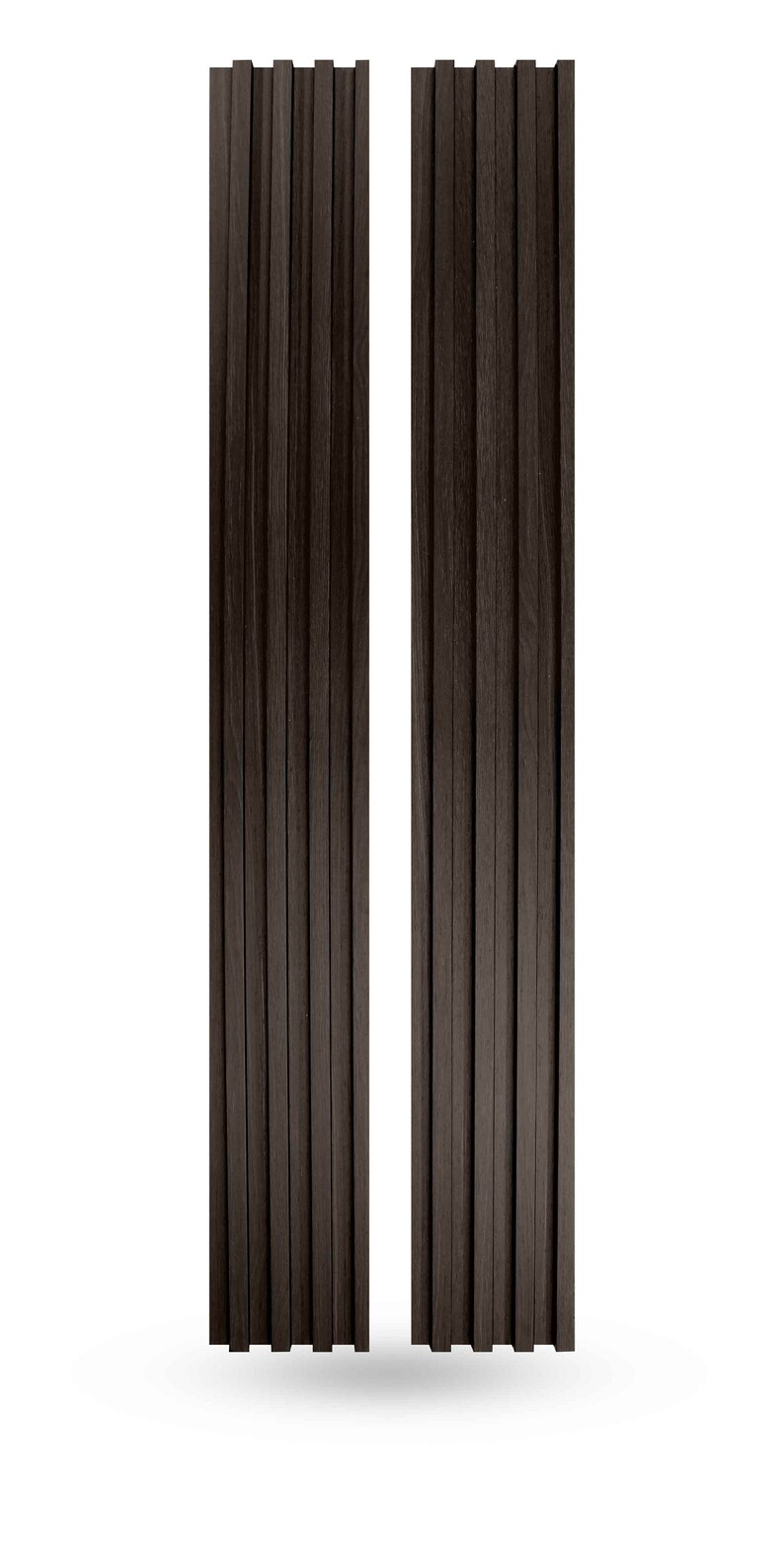 Kona Brown Wood Slat Panels for Walls Stout 94 X 5 - Etsy
