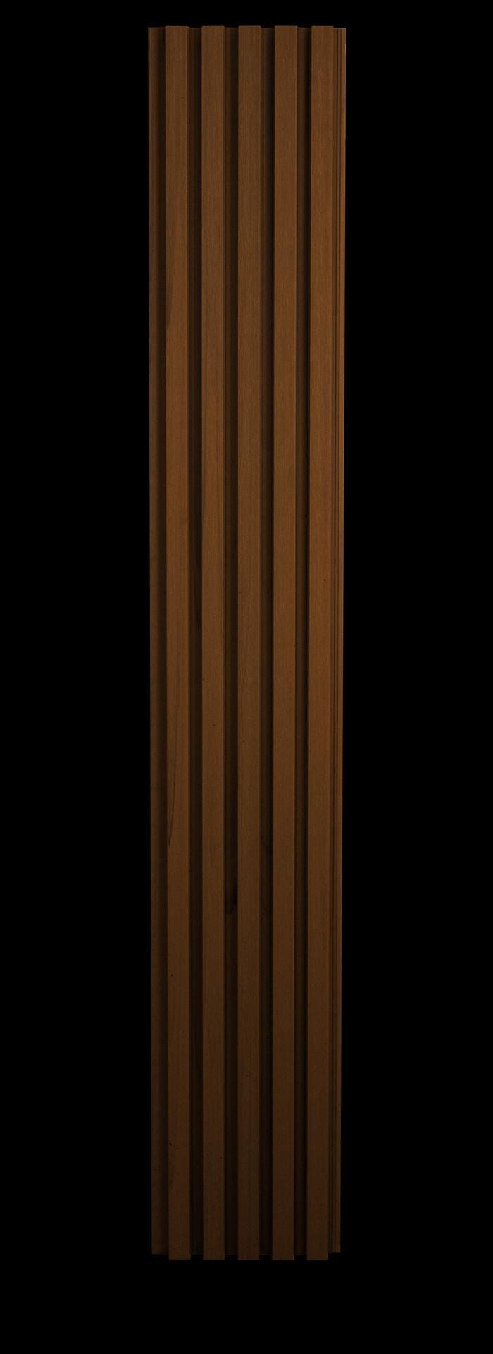 Mahogany 5grid Slat Cladding, Home and Commercial Exteriors, Composite ...