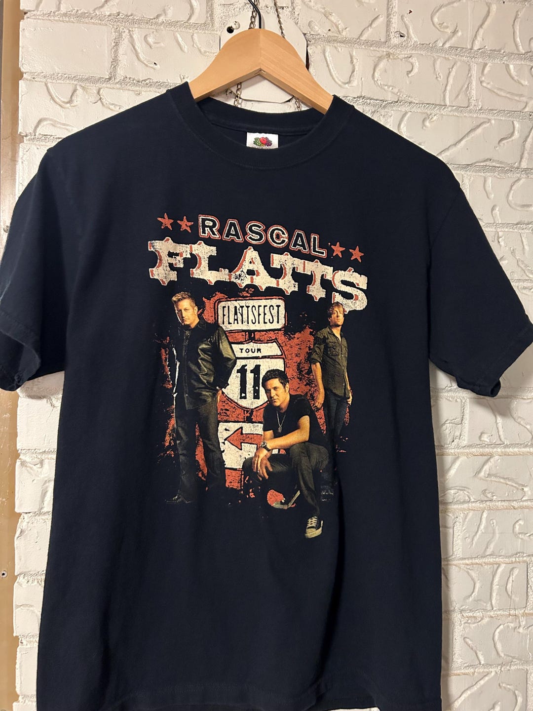 Rascal Flatts - Vintage Flattsfest Tour Shirt 2011 - Size Medium - Etsy