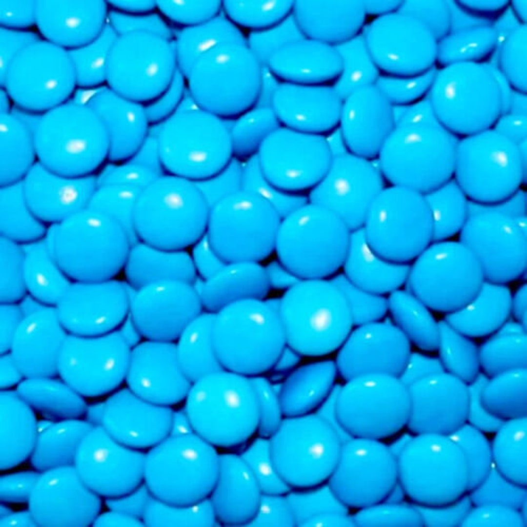 Blue Milk Chocolate Buttons Gift Bulk Candy - Etsy