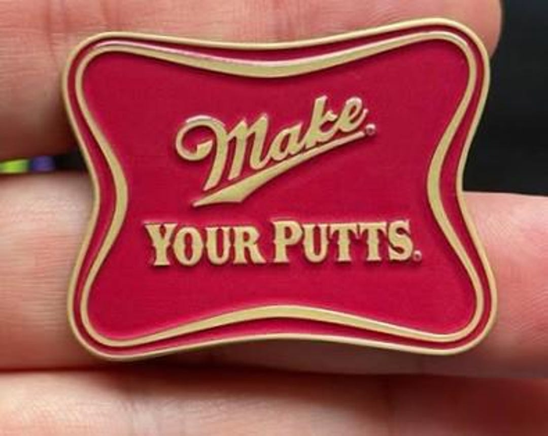 New Disc Golf Pin. 2". Make Your Putts. - Etsy