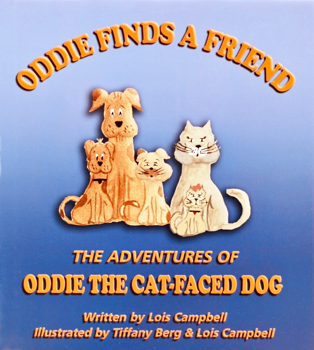 A Children's Book Oddie the Cat-faced Dog is a Picture Book for ...