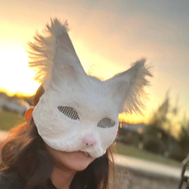 Calico Cat Therian Mask - Etsy