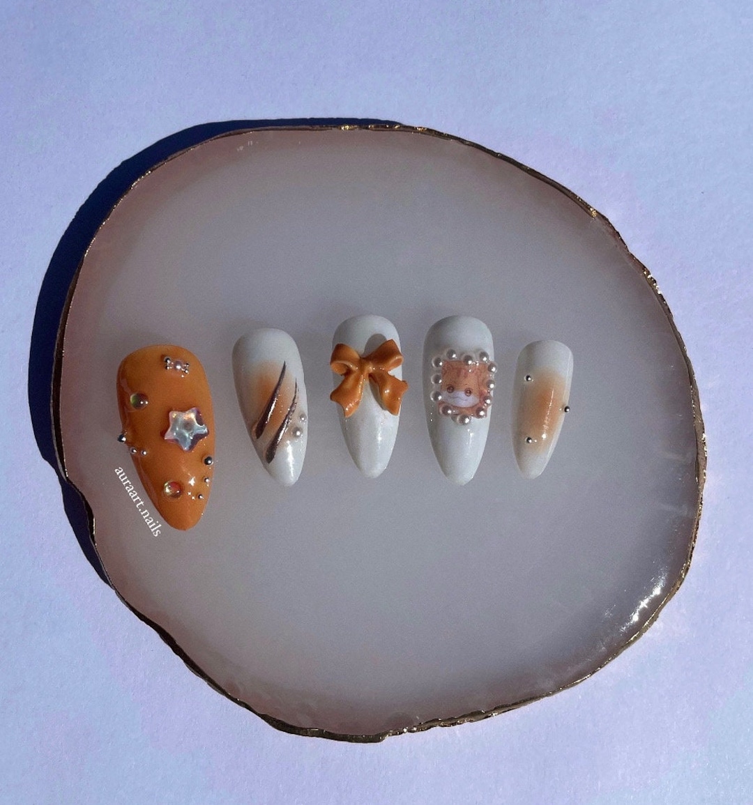 ATEEZ ANITEEZ Custom KPOP Bias Nails/jjoongrami Hongjoong Nails/concert ...