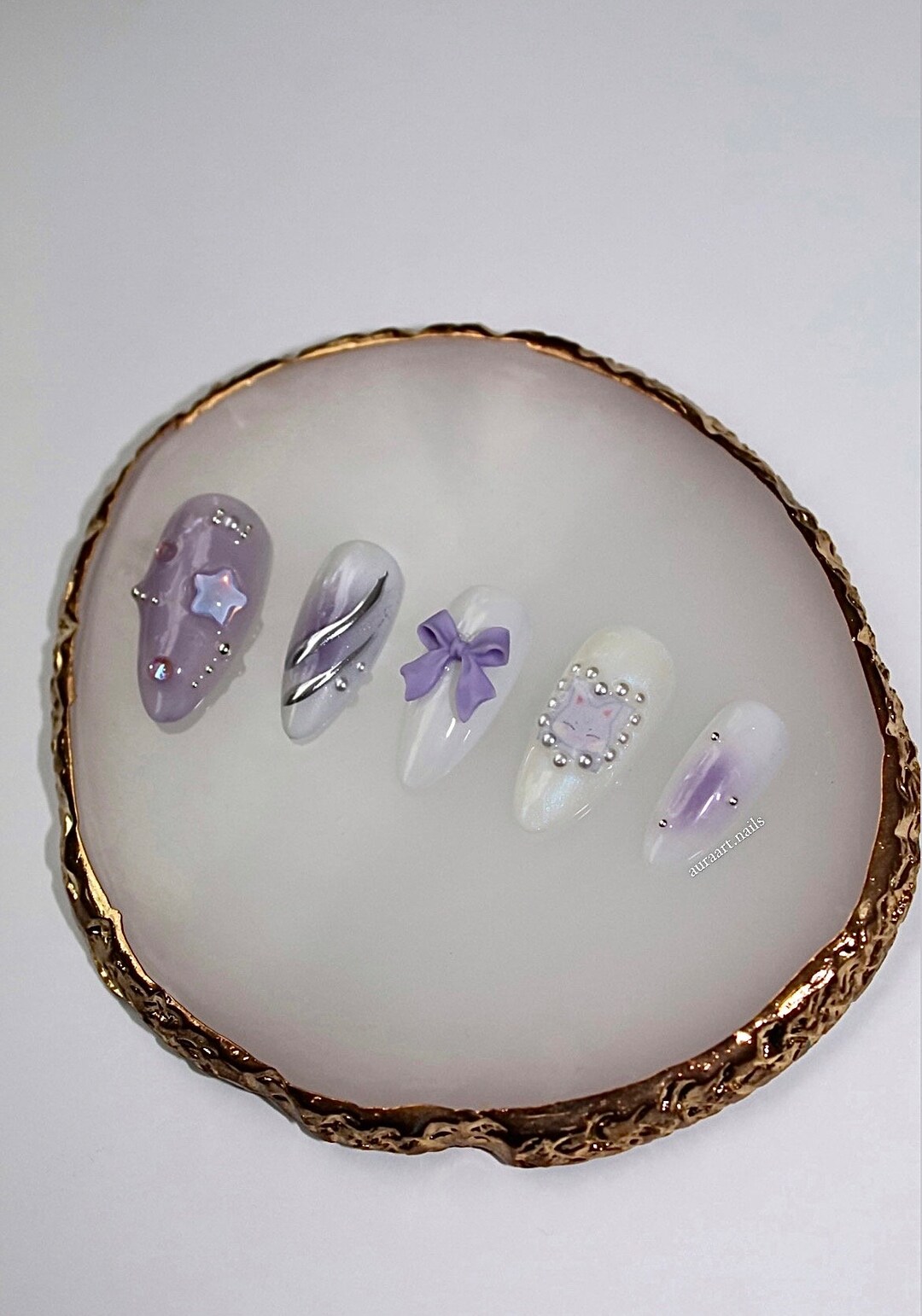 ATEEZ ANITEEZ Custom KPOP Bias Nails/sandeoki Nails/concert Nails ...