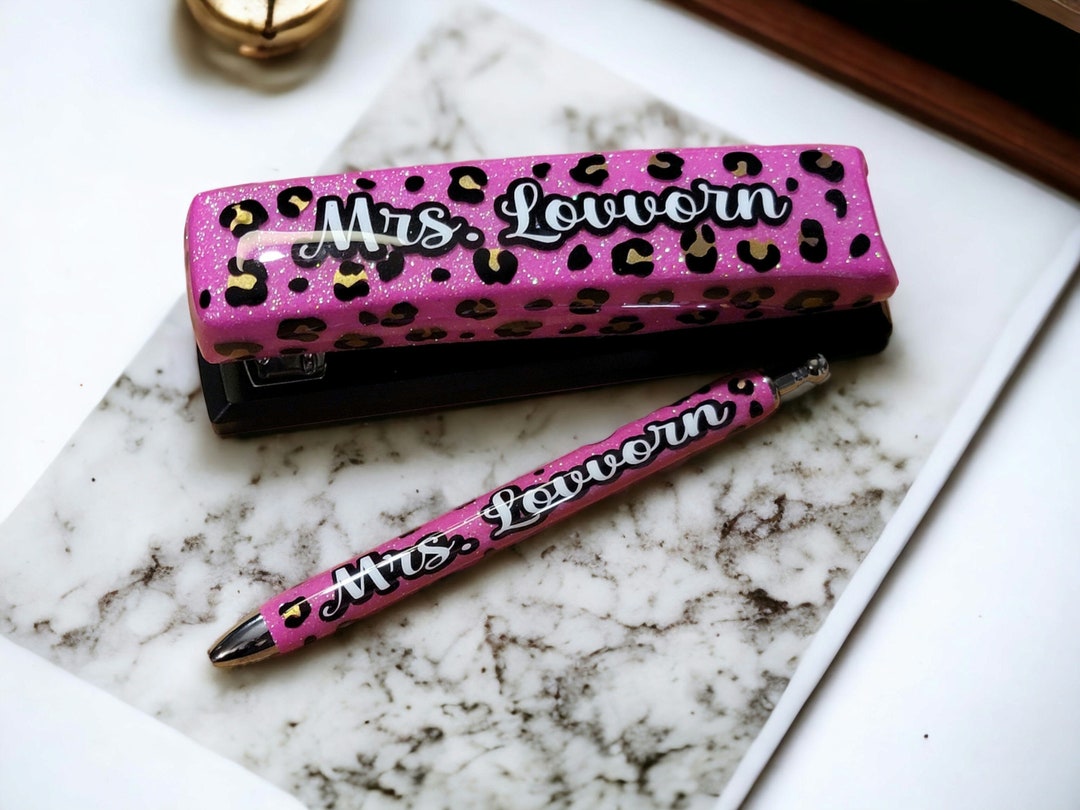 Personalized Teacher Stapler – Custom Desk Name Stapler, Teacher Gift ...