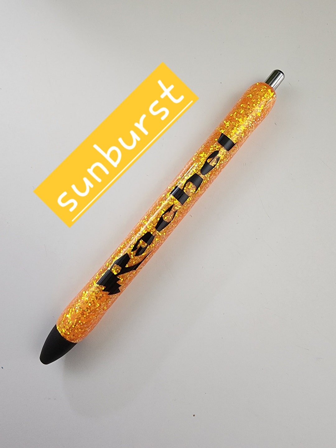 Personalized Glitter Pens- Custom Glitter Pens- Neon Glitter Pens ...