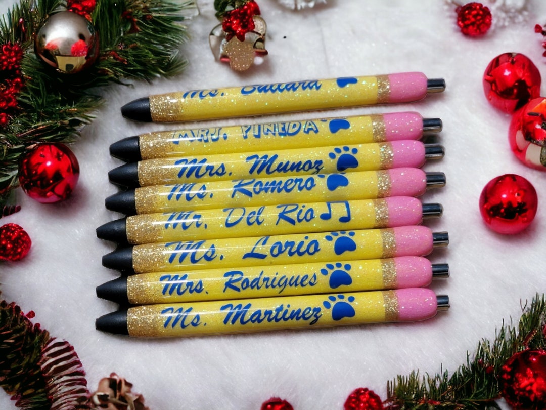 Personalized Pencil Pens for Teacher Gifts, Teacher Appreciation - Etsy