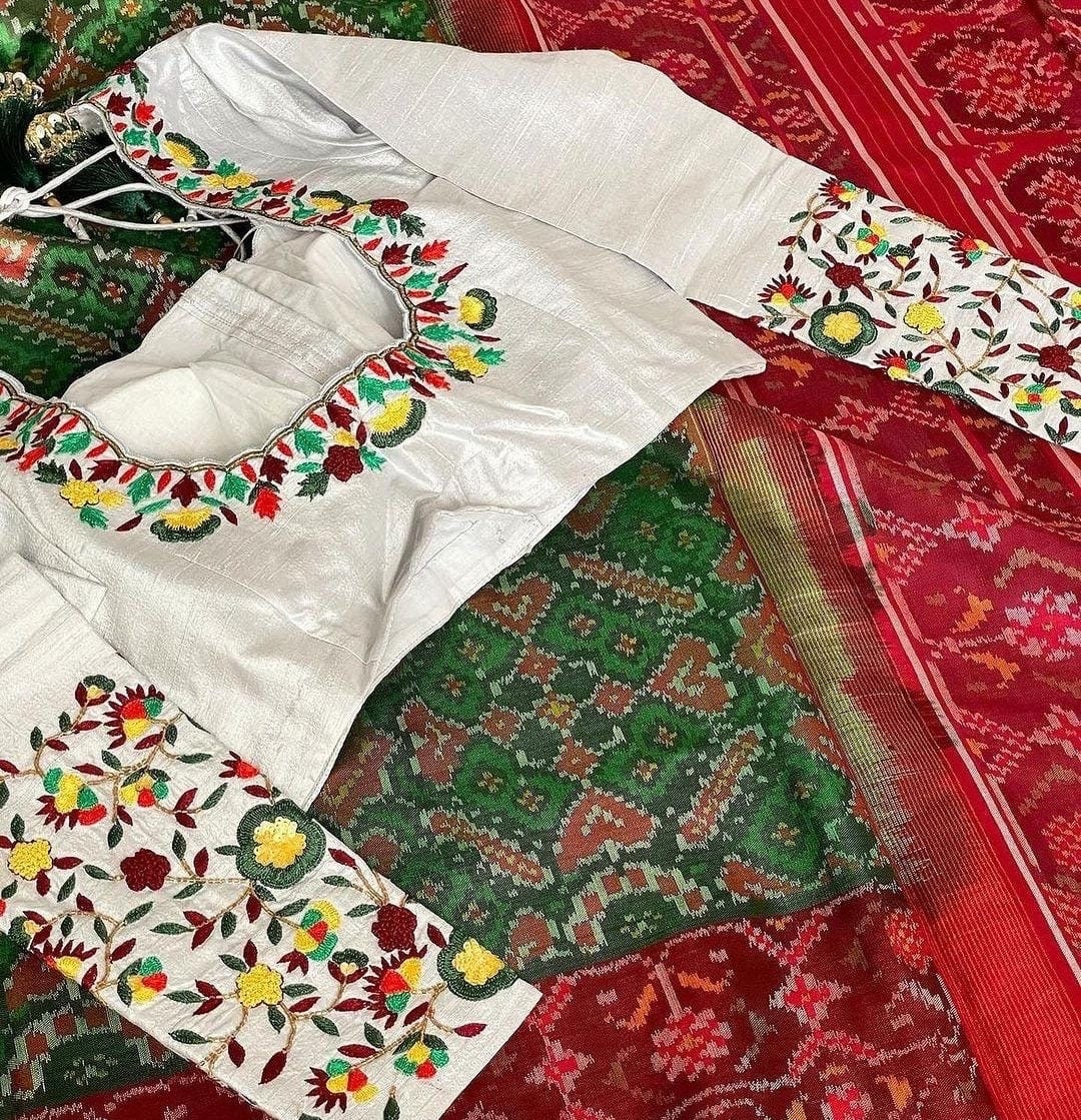 Hand Made Maggam Work Ready to Weare Blous Fits up to 32 to 46 - Etsy