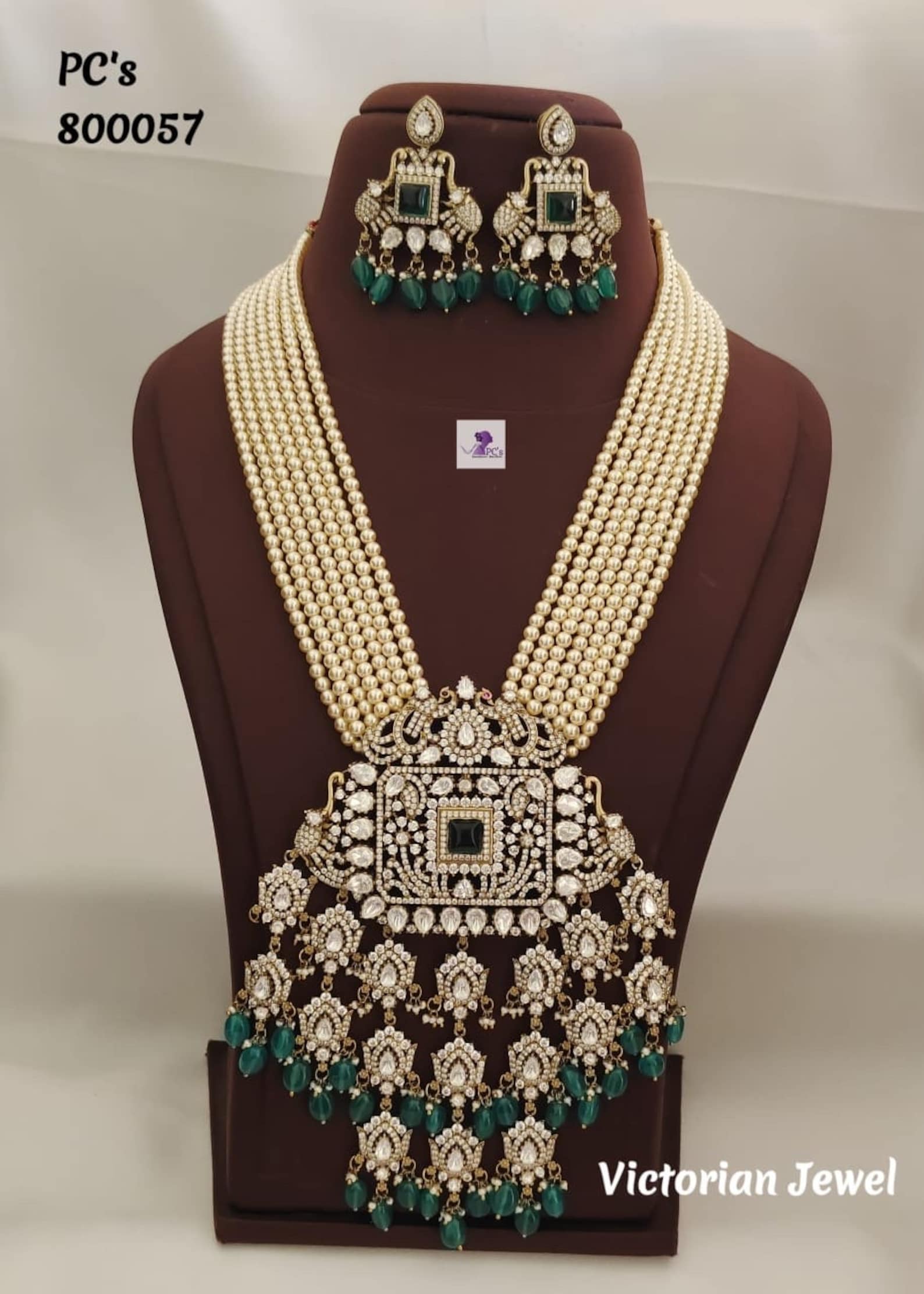 Victorian Pearl Long Haram - Etsy