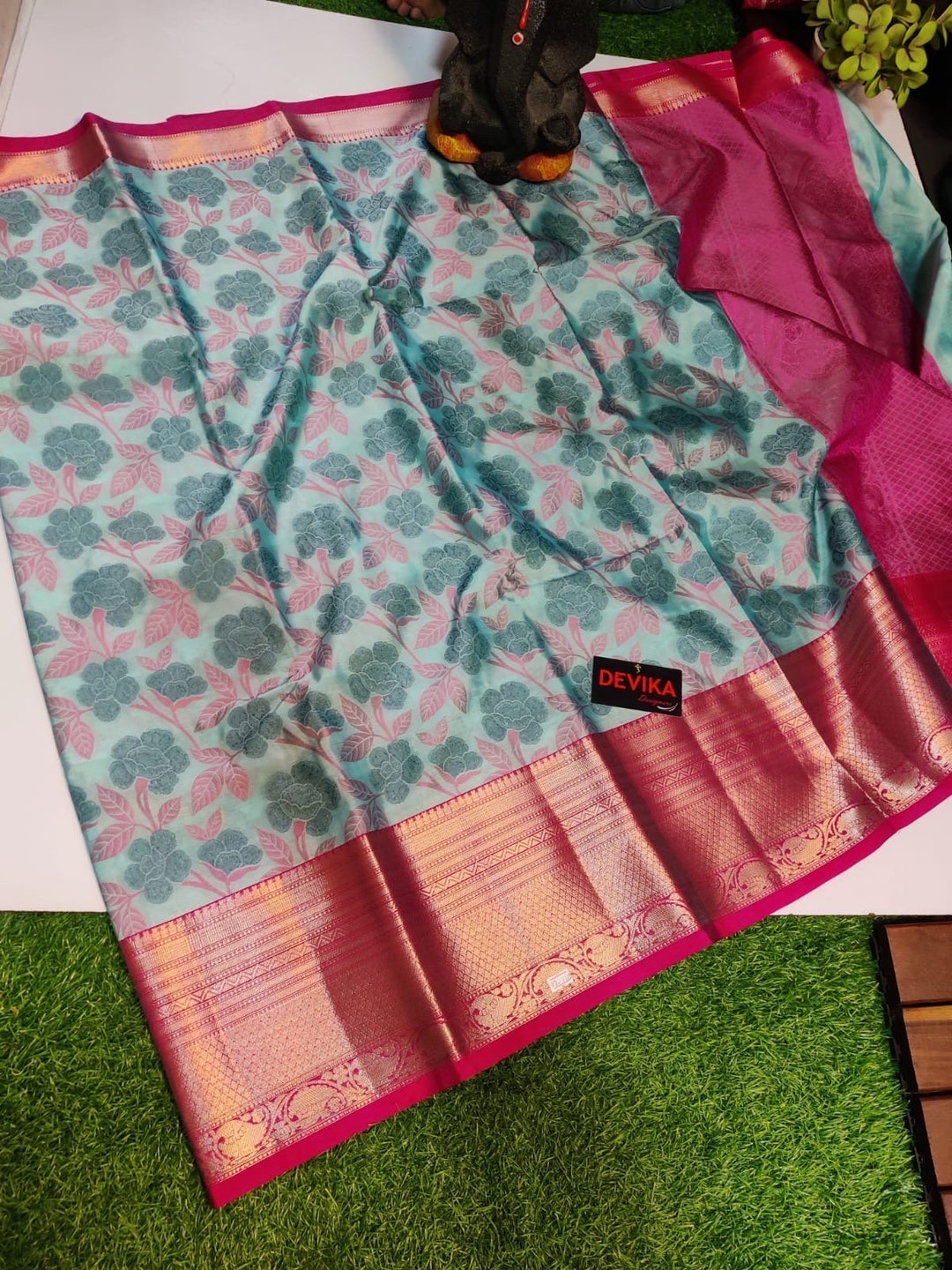 New Assam Dupia Pattu With Antic Thread Designer Weaving Butti All Over ...