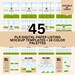 PLR 45 Digital Papers Mockup Templates Editable in Canva Digital ...