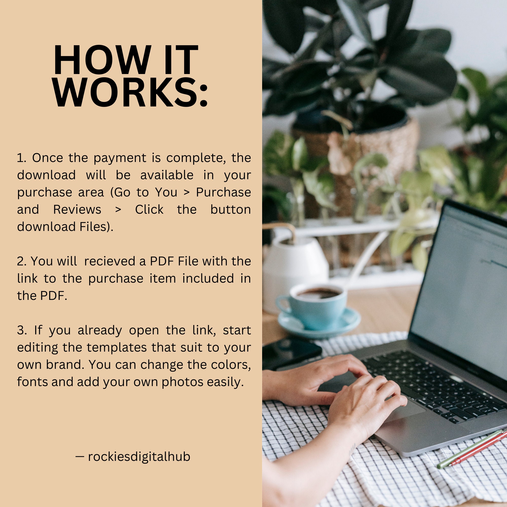 PLR 50 Digital Paper Listing Mockup Templates in Images and 12 Digital ...