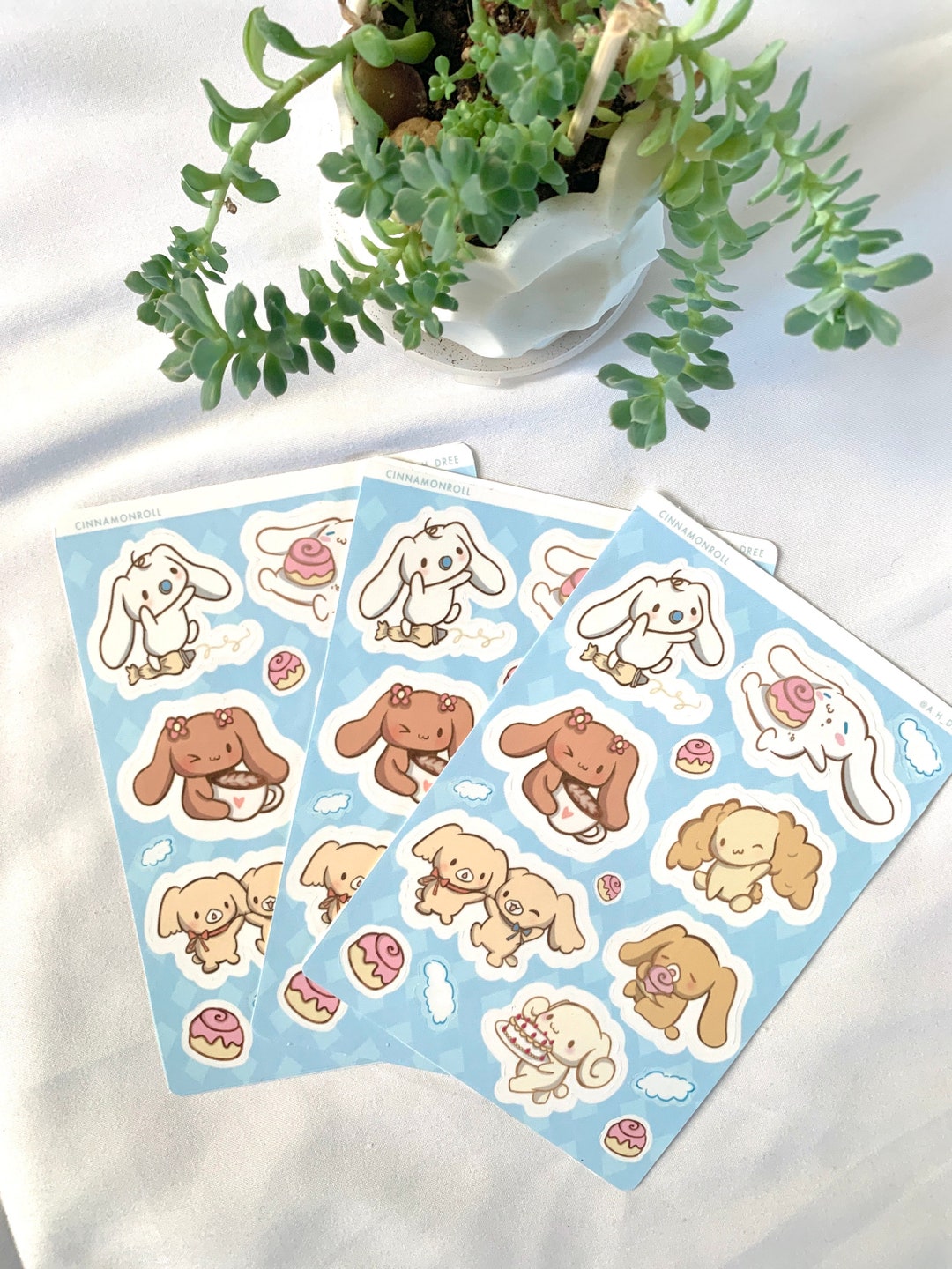 Sanrio Cinnamoroll Sticker Sheet - Etsy