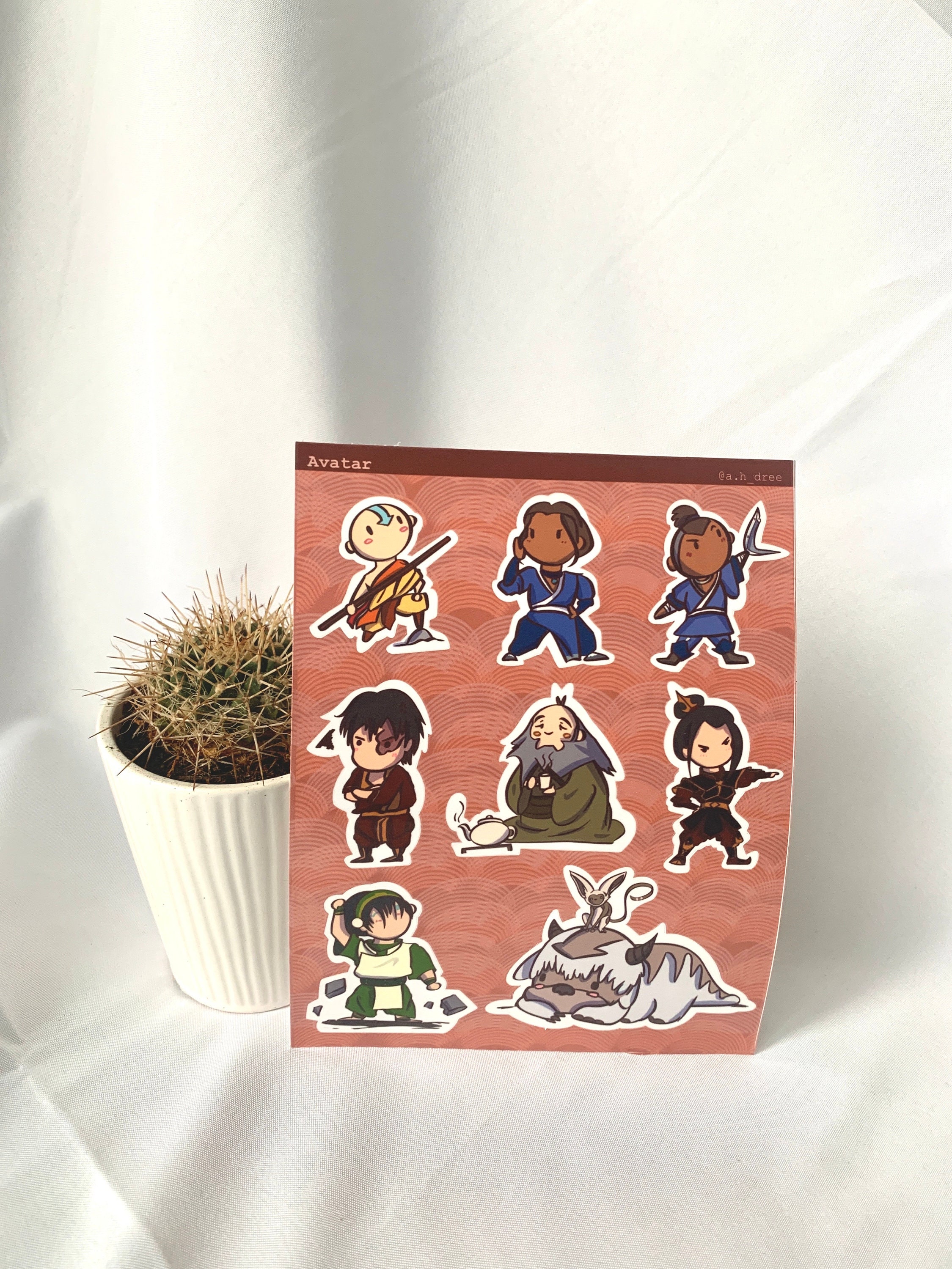 Avatar Sticker Sheet - Etsy