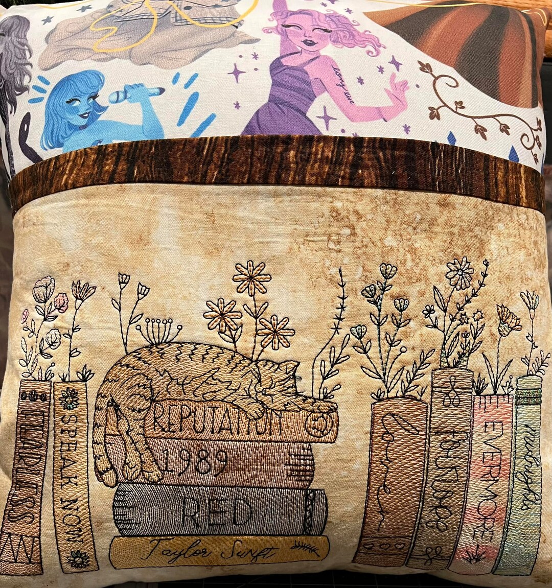 Taylor Swift Albums Machine Embroidery Design Taylor Swift Embroidery ...