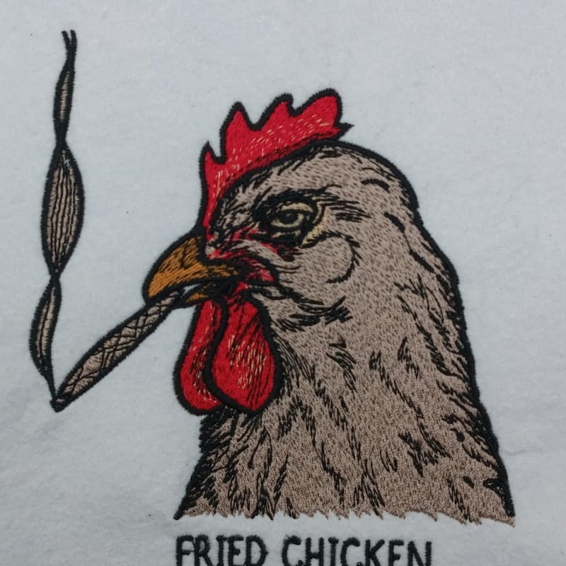 Chicken Embroidery - Etsy