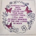 Grief Poem Embroidery Design: Memorial Remembrance (machine Embroidery ...