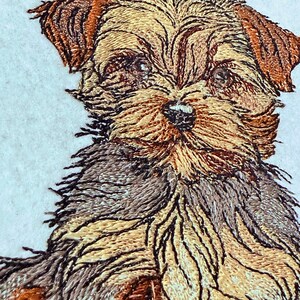 Yorkshire Terrier Machine Embroidery Design Yorkie Embroidery File Pet ...