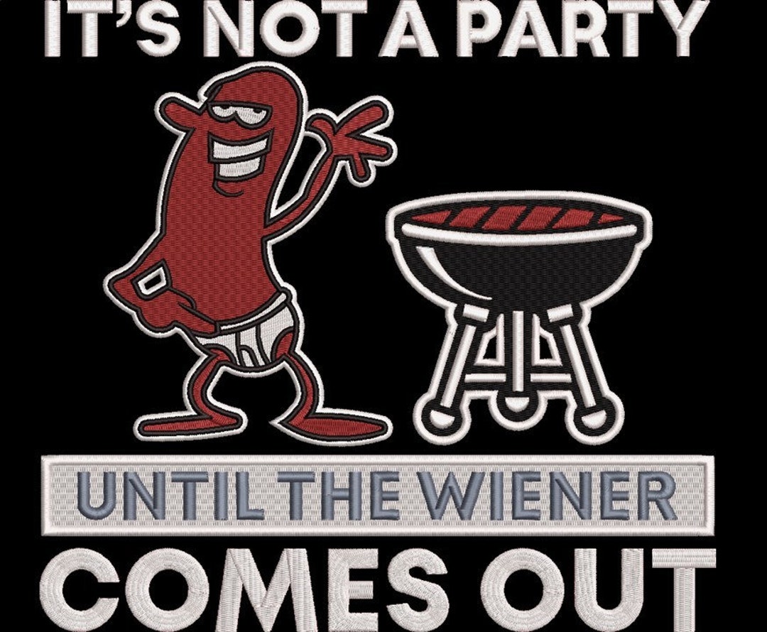 Wiener Hot Dog Quote Machine Embroidery Design (digital Download) - Etsy