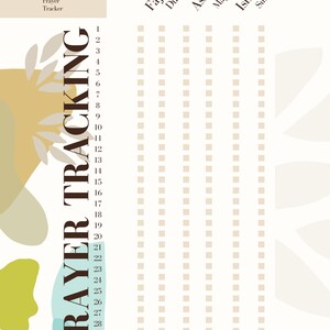 Islamic Monthly Prayer Habit Tracker Muslim Essential Planner - Etsy
