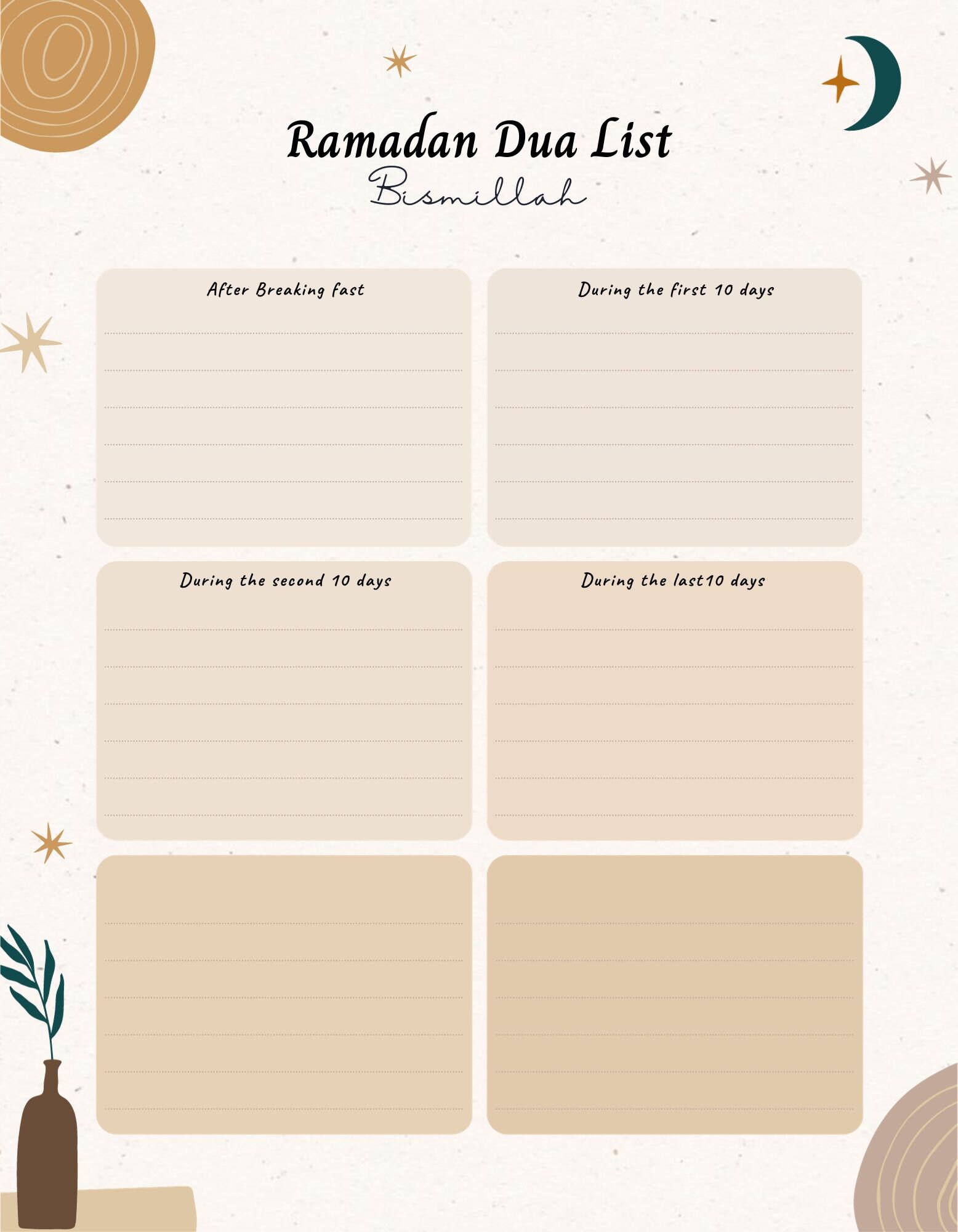 The Ultimate Ramadan Journal - Etsy