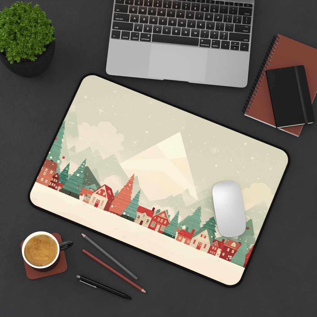 Winter Wonderland Desk Mat - Etsy