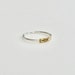 Gold Pansy Ring: Mixed Metal Sterling Silver Flower Ring - Etsy