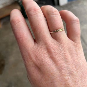 Gold Pansy Ring: Mixed Metal Sterling Silver Flower Ring - Etsy