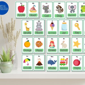 Printable Alphabet Flashcards Game - Fun ABC Learning Activity ...