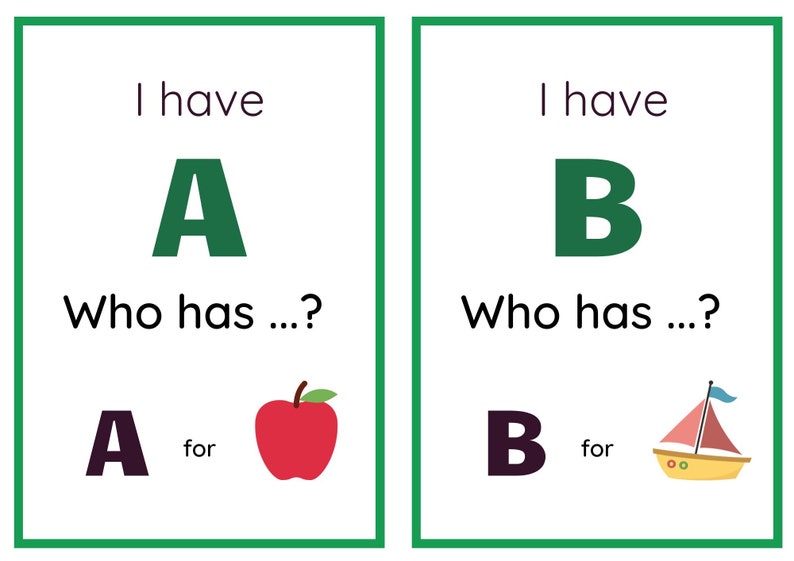 Printable Alphabet Flashcards Game - Fun ABC Learning Activity ...