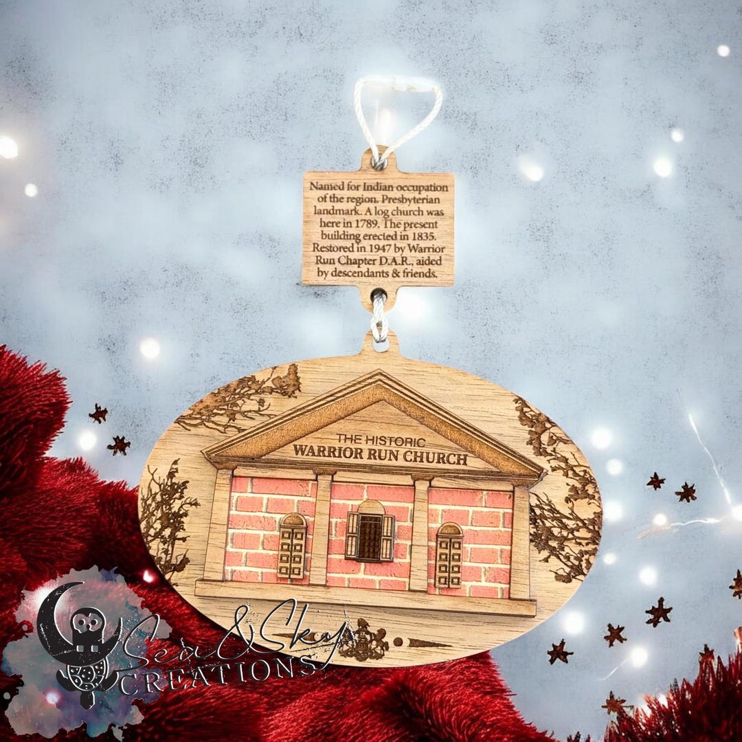Historic Warrior Run Church - Etsy