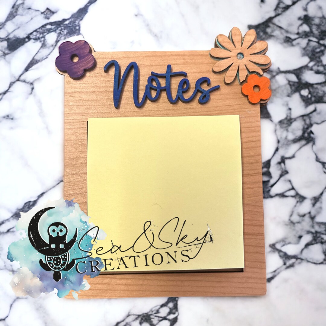 Sticky Note Holder - Etsy