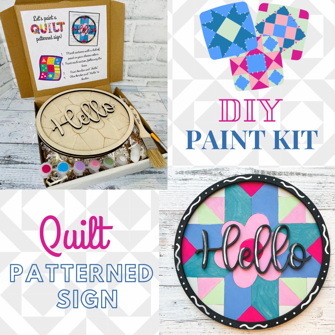 DIY Hello Sign Paint Kit - Etsy